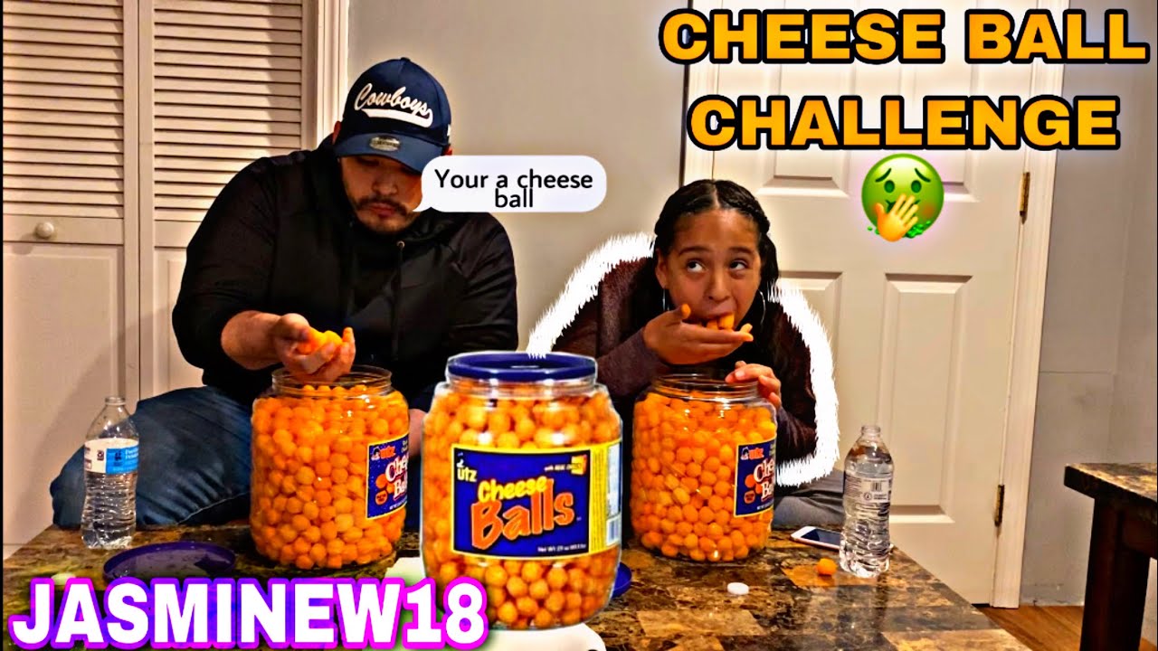 IMPOSSIBLE (4 US) CHEESE BALL CHALLENGE!!! - YouTube