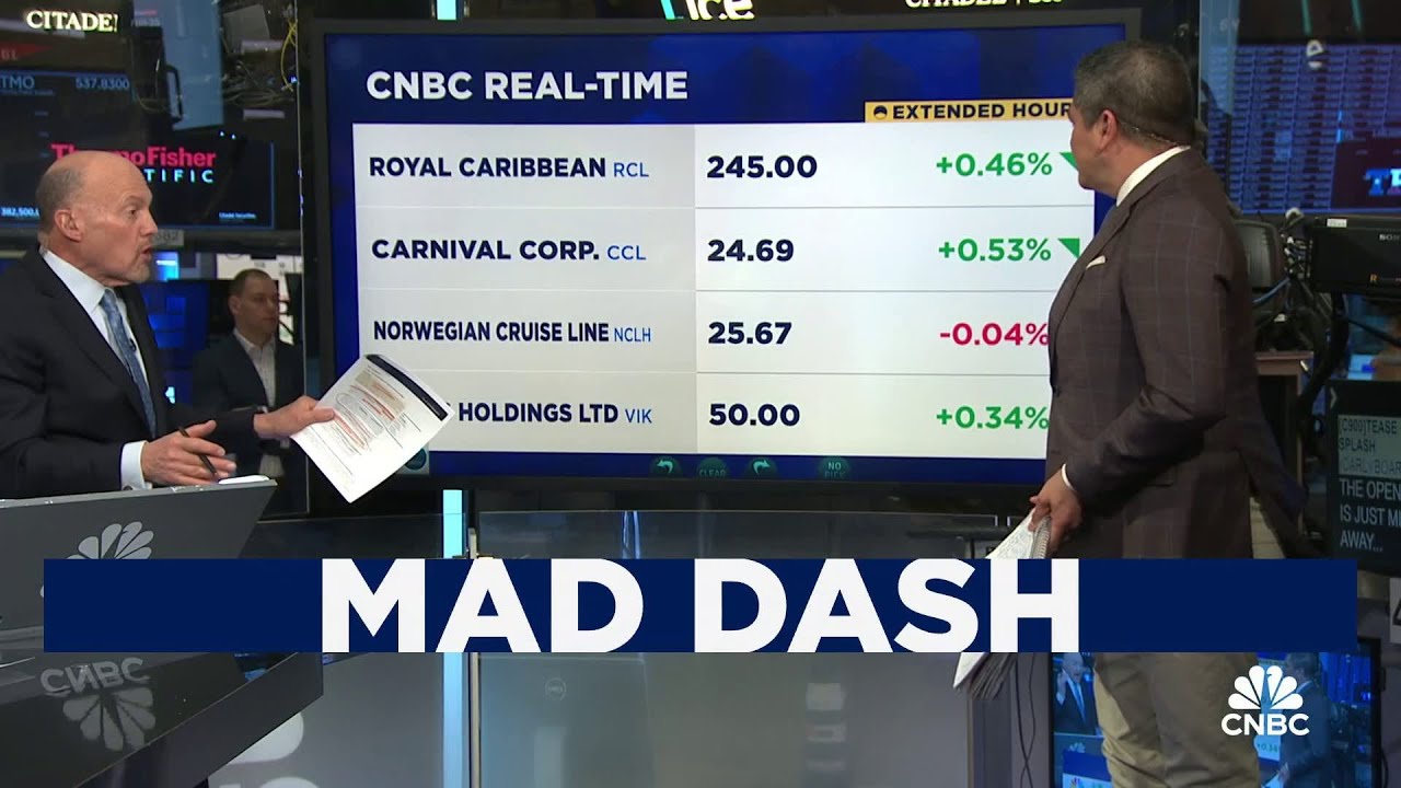 Cramer's Mad Dash: Cruise lines - YouTube