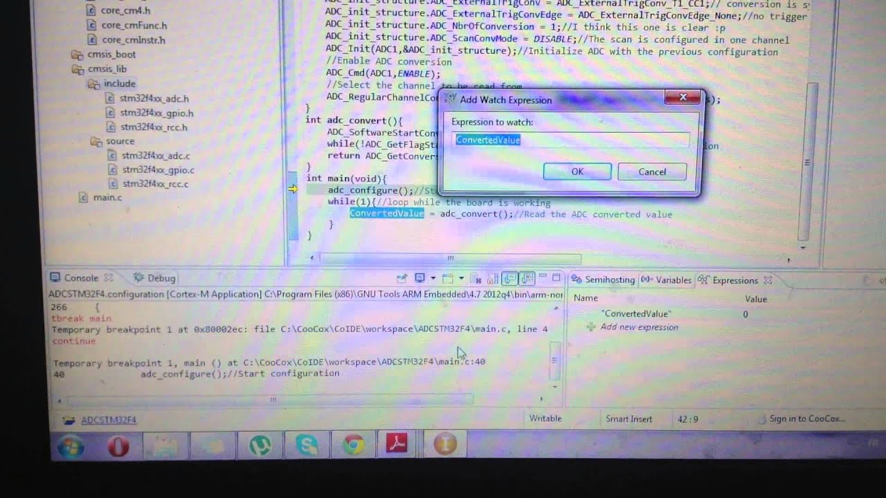 Adc With Stm32f4 Youtube