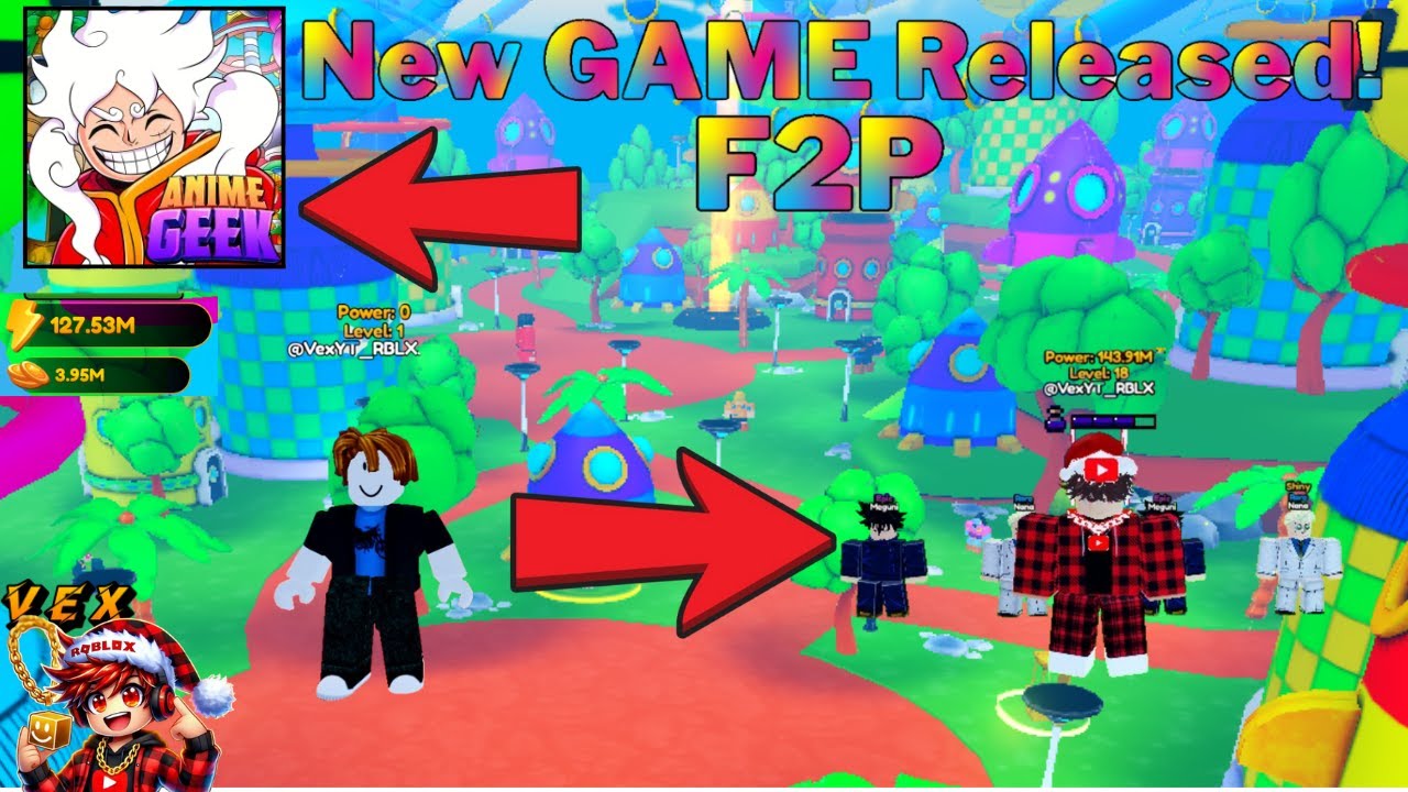 Noob to Pro in Anime Geek Simulator! (F2P - Grind to OP!) NEW GAME ...