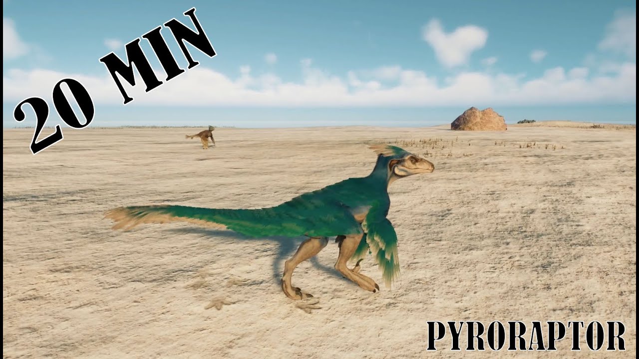 PYRORAPTOR 20 MINUTES | JURASSIC WORLD EVOLUTION 2 - YouTube