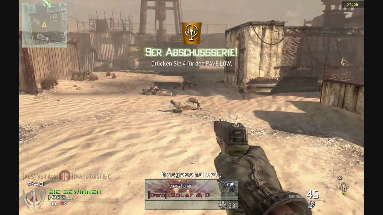 Call of Duty MW2 : All KillStreak ( Video ) - YouTube