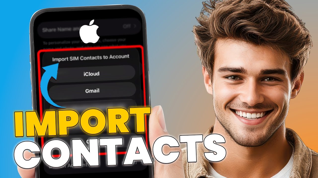 How to Import Contacts From SIM Card to iPhone (Easy Steps) - YouTube