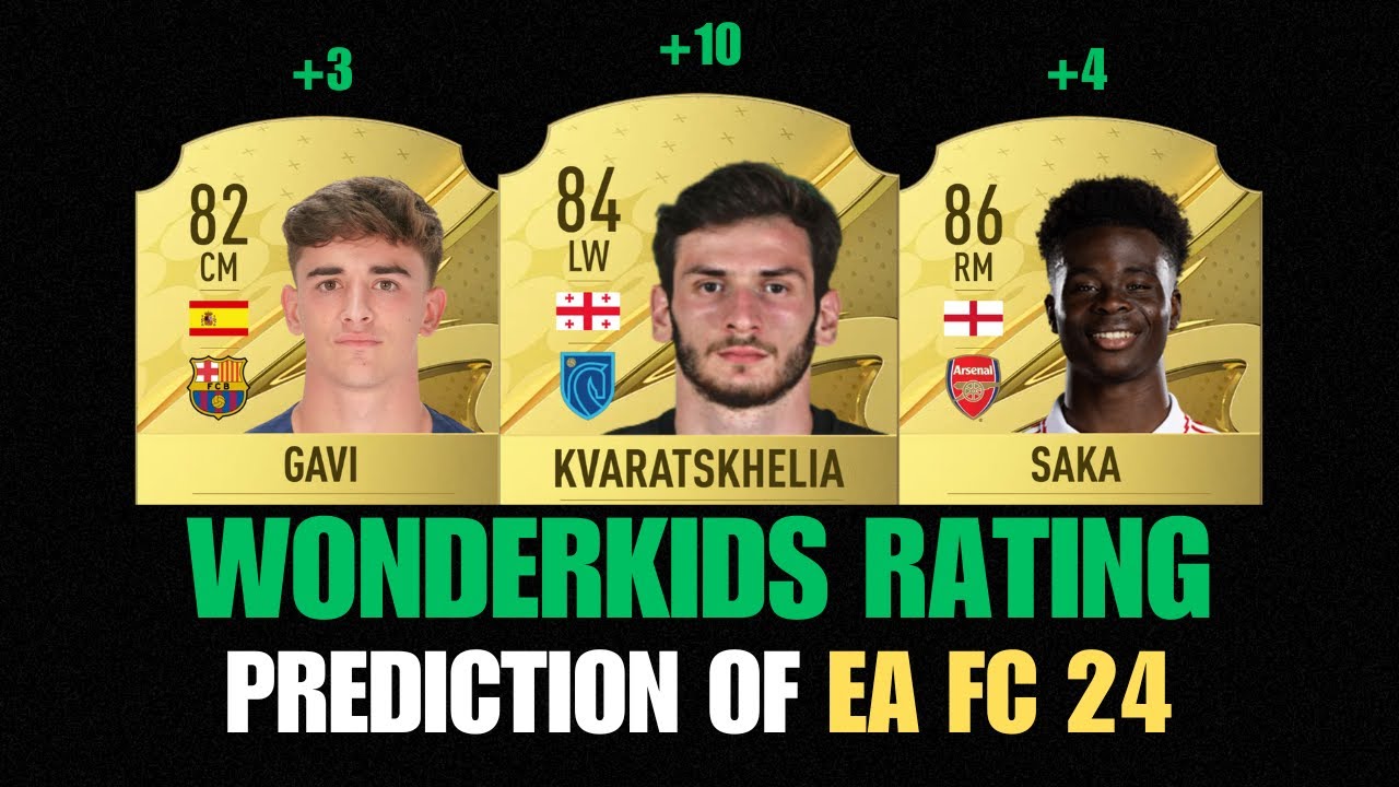FIFA 23 | Wonderkids rating prediction of EA SPORTS FC 24! 🤪🤯 (ft. Gavi ...