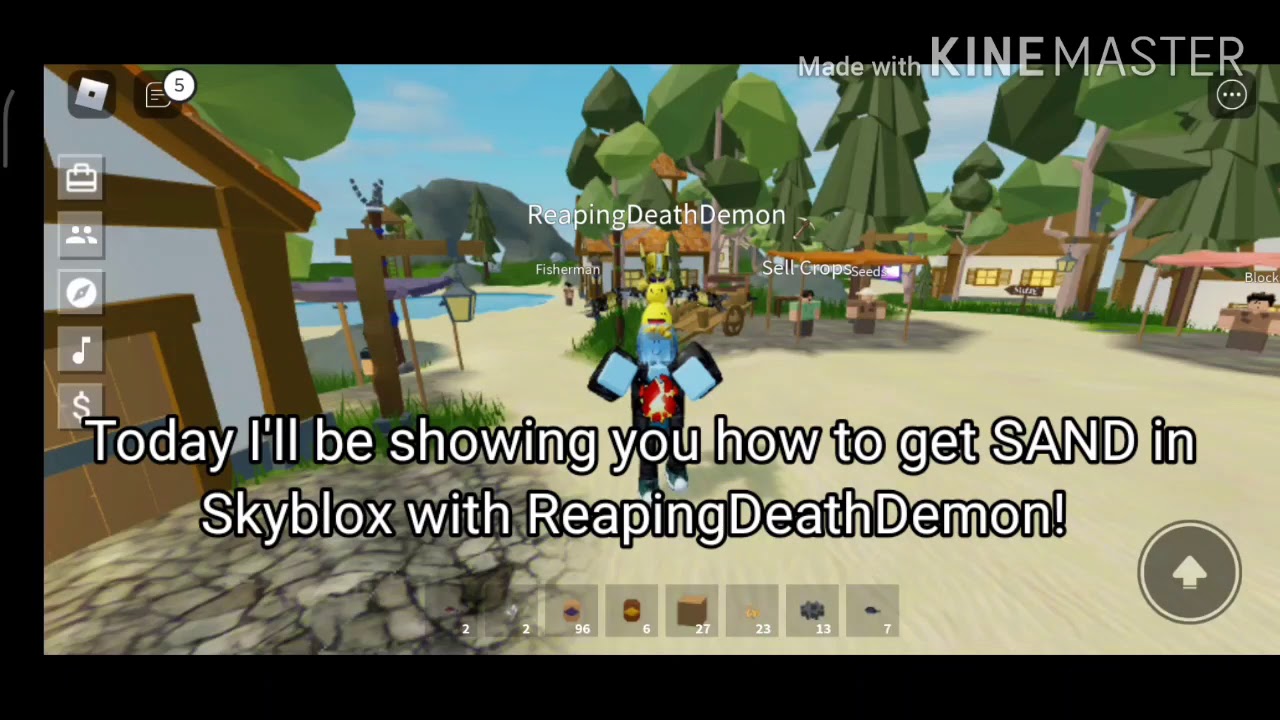 How To Get SAND In Skyblox! *Roblox* - YouTube
