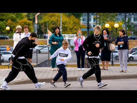 Happy Dance Whit Cute Street Dance #viralvideo #happydance #fypyoutube