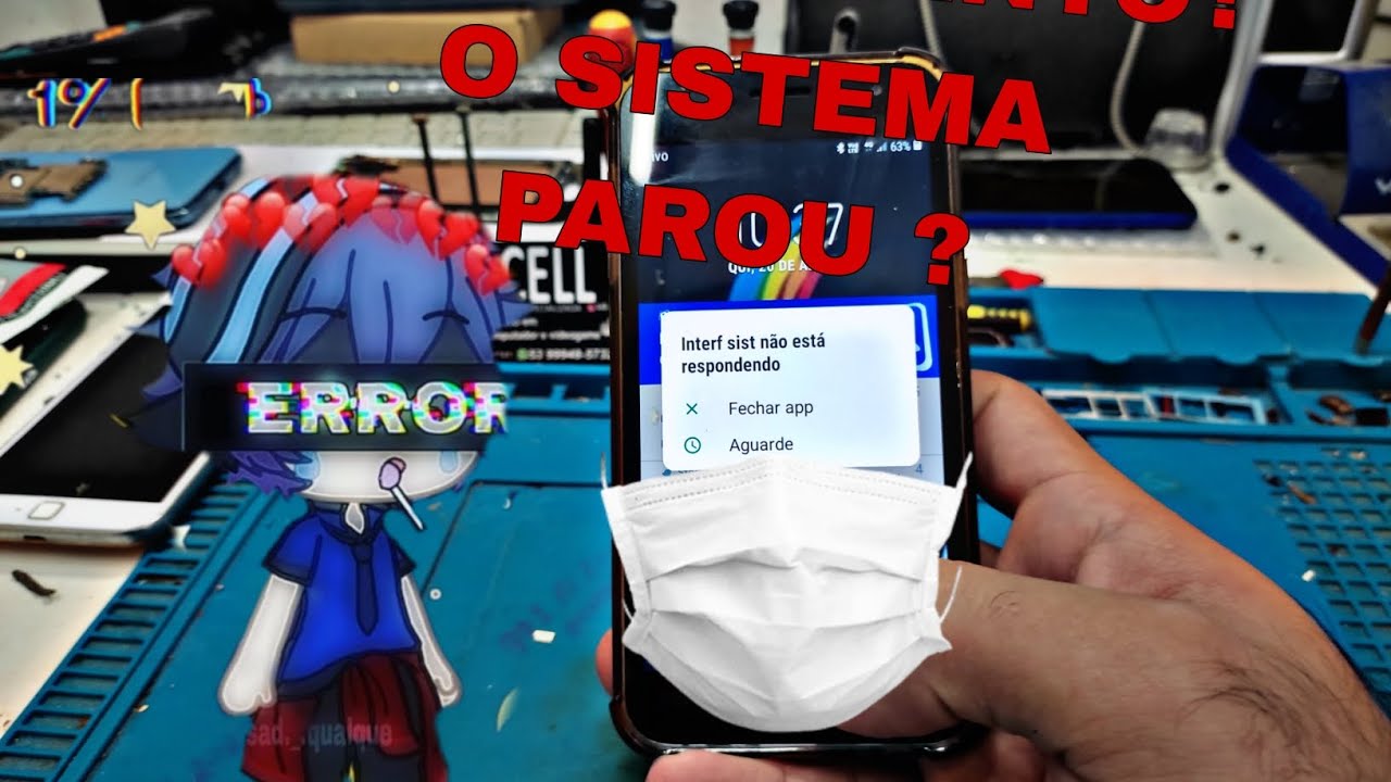 Celular lento? Erro na interface? #travando #error - YouTube