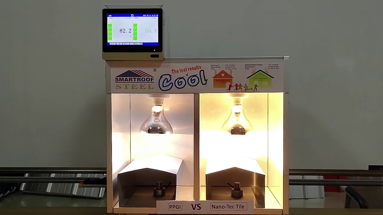 Heat Insulation Temperature Testing - YouTube