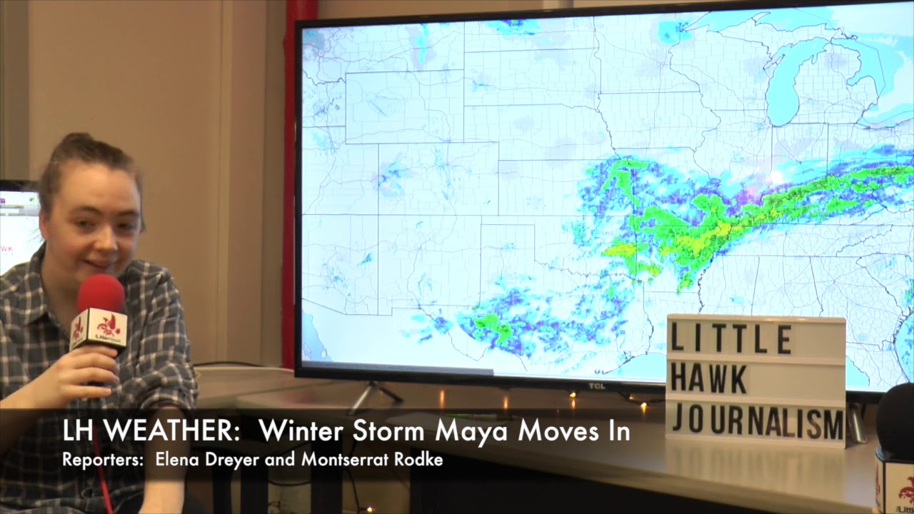 LH Weather: Winter Storm Maya Moves In - YouTube