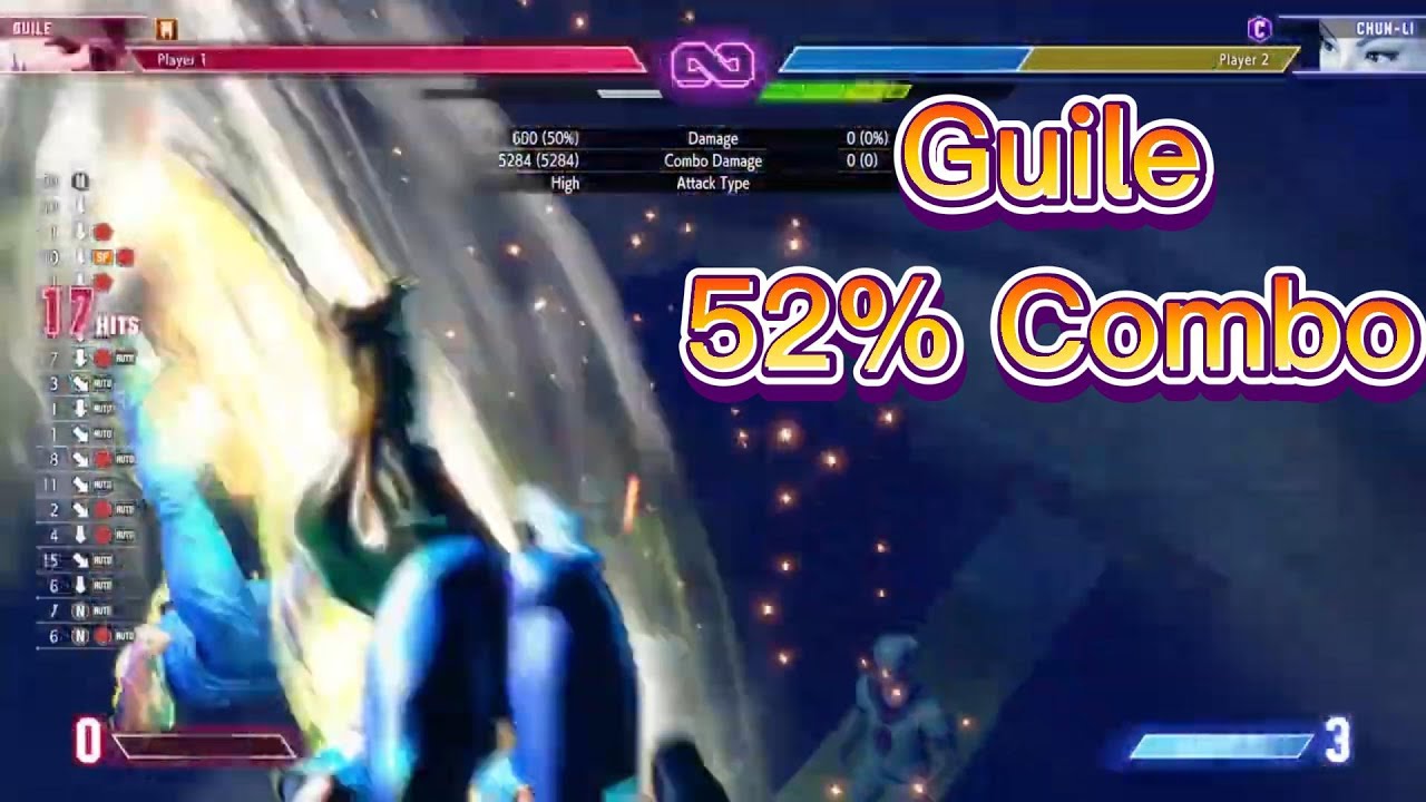 Street Fighter 6 Guile Modern Control Combos - YouTube