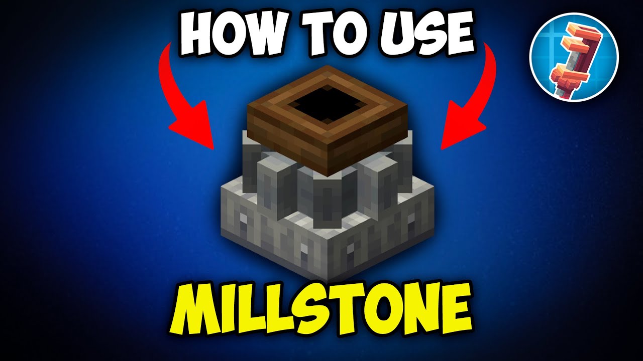How to Use Millstone in Create Mod for Minecraft - YouTube