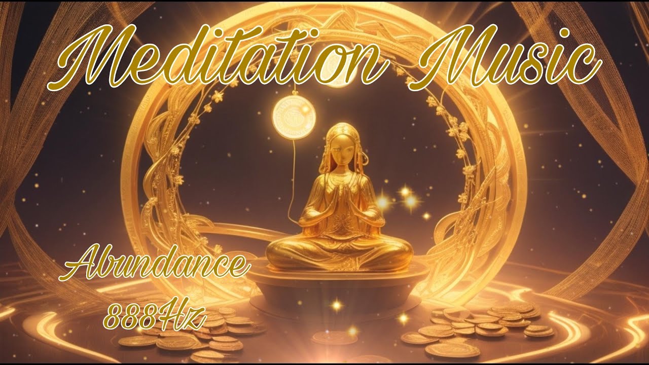 Meditation Music 888Hz frequency abundance Manifesting Prosperity ...