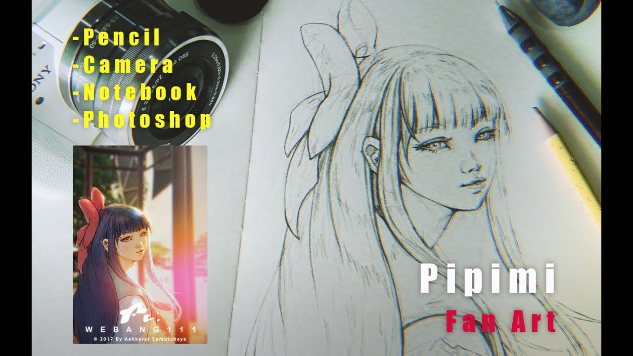 Pipimi Fan Art [Drawing][Digital Painting] - YouTube