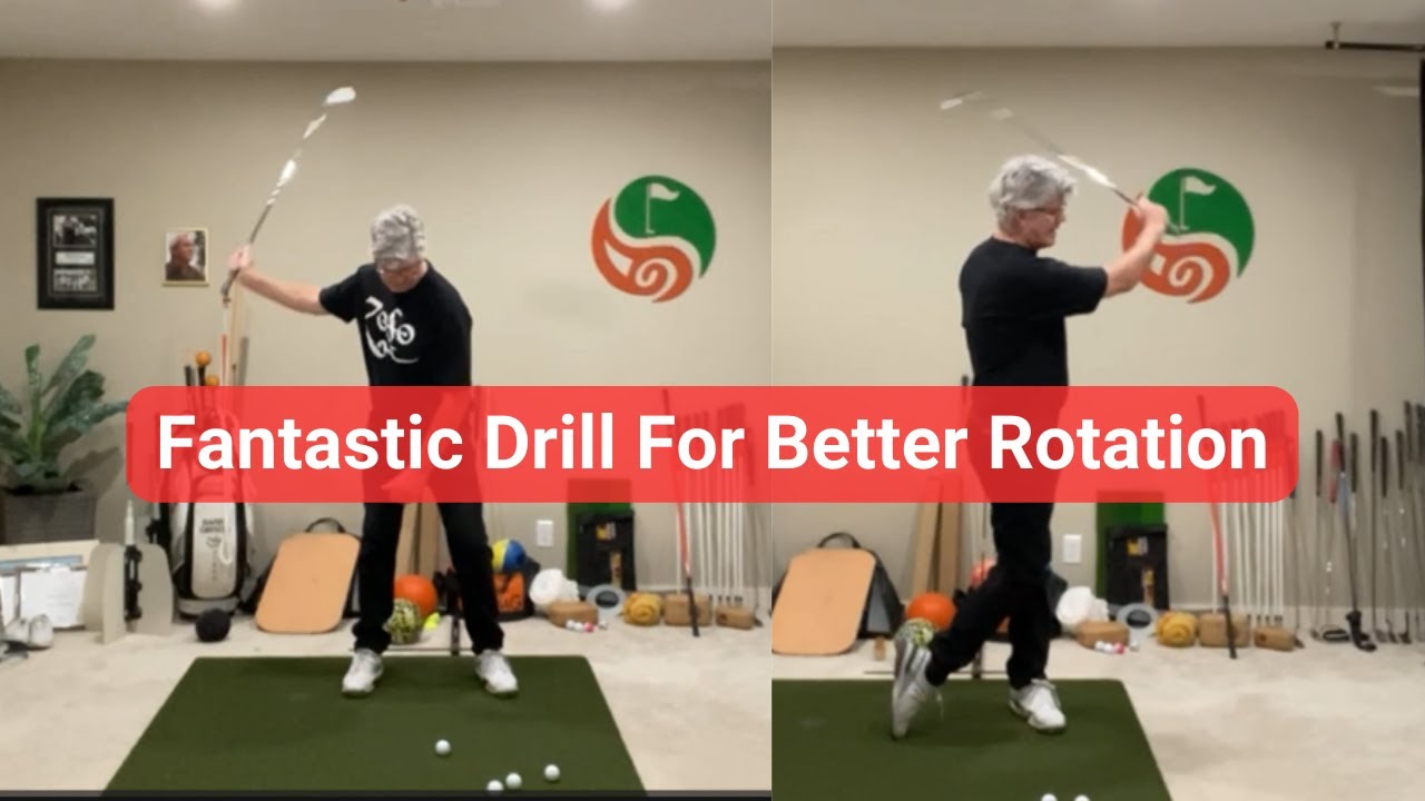 Fantastic Drill for Better Rotation For A More Consistent Swing! - YouTube