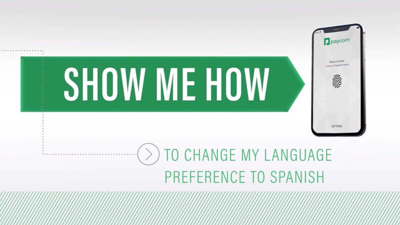 Show Me How To Change My Language Preference To Spanish YouTube Show Me How To Change My Language Preference To Spanish YouTube