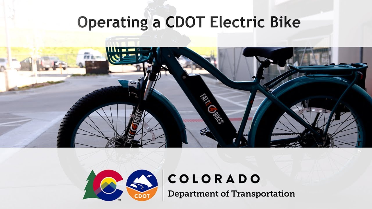 Operating a CDOT Electric Bike - YouTube