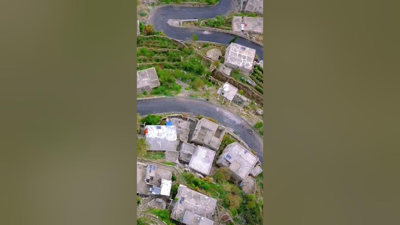 الشعب جبل صبر ، تصوير جوي مع أغنية من يبلغ غزال رامة ماريا قحطان