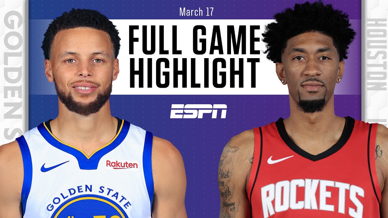 Golden State Warriors vs. Houston Rockets [FULL GAME HIGHLIGHTS] | NBA ...
