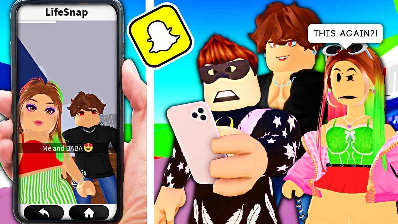 I Became a KID And Got ADOPTED BY THE @IBella FAMILY in ROBLOX SNAPCHAT ...