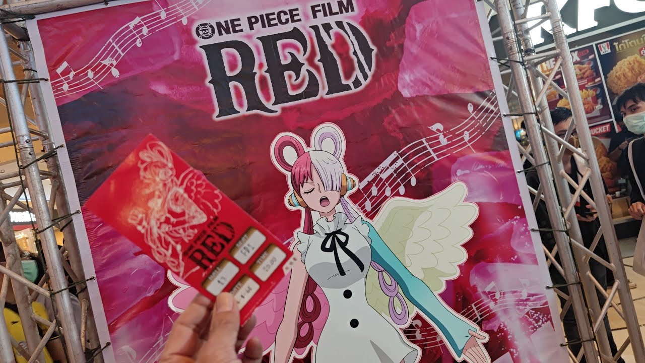 Vlog#38 - บรรยากาศรอบพิเศษวันแรกของ One Piece Film Red @ Major Cineplex ...