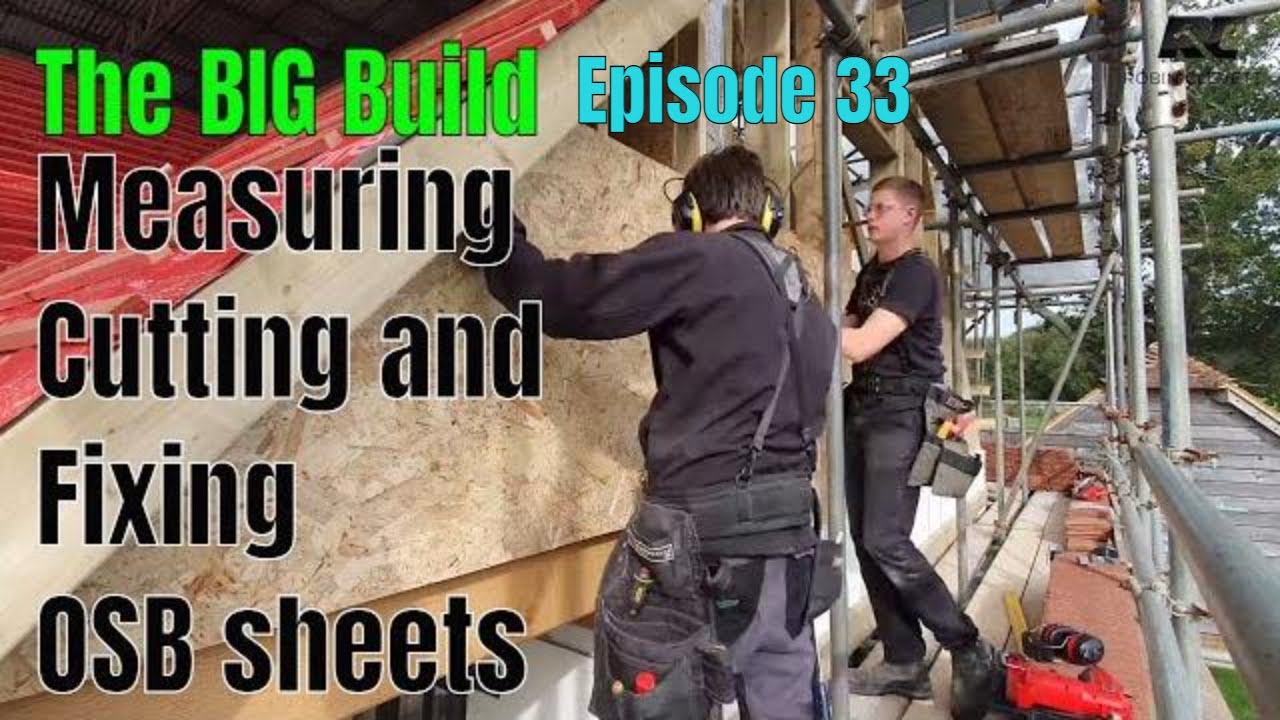 The Big Build.Building a Gable in stud and OSB Episode 33 - YouTube