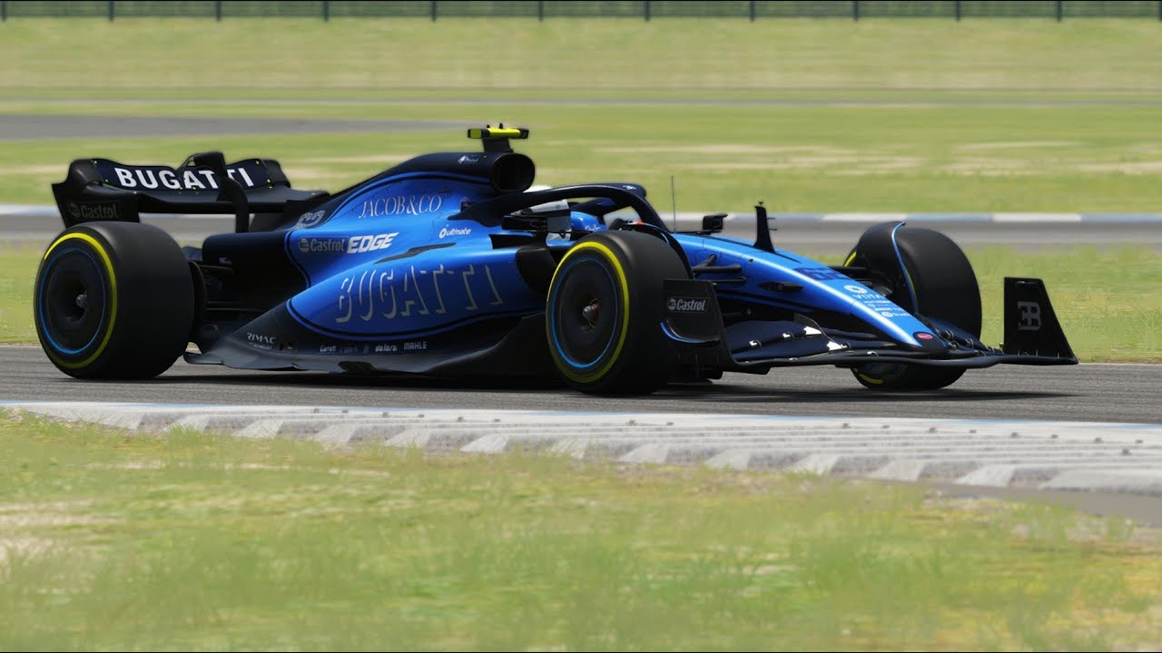Bugatti EB22 F1 Concept 2022 Sprint at Tsukuba 1000 - YouTube