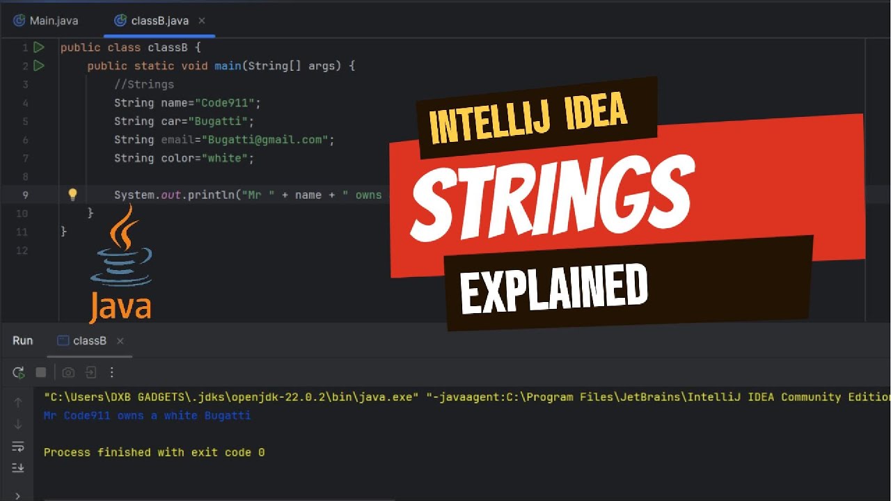 Java Strings in 2025 - YouTube