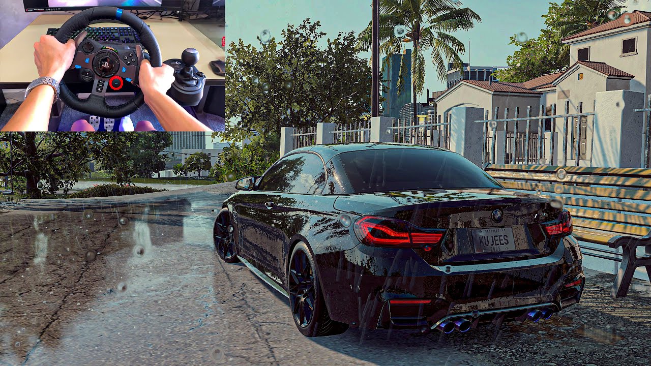 NFS Heat - BMW M4 Coupe | Logitech G29 Gameplay - YouTube