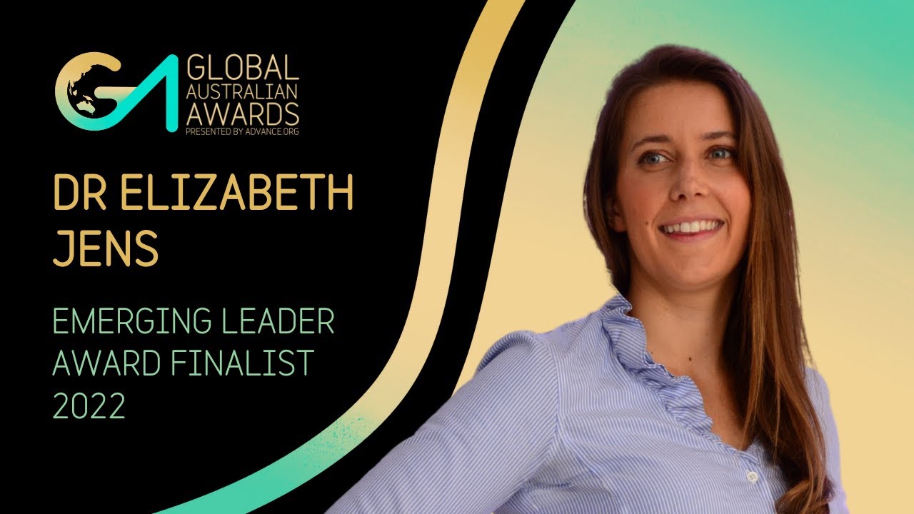 Emerging Leader Award Finalist 2022 | Dr Elizabeth Jens - YouTube