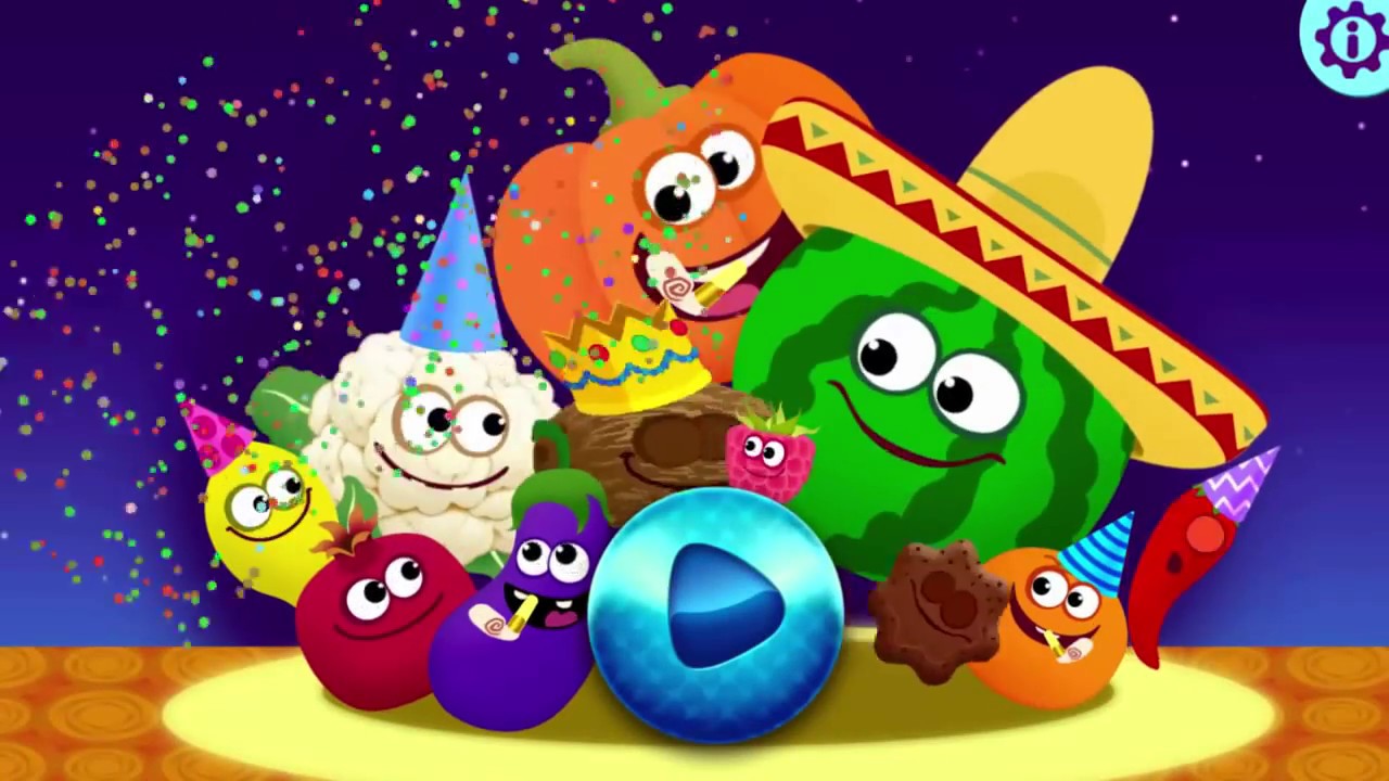 Ovoce a Zelenina Pro Děti - Angličtina Pro Deti - YouTube