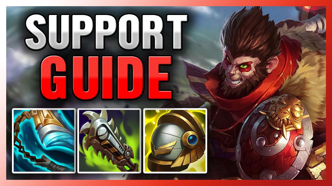 SEASON 11 WUKONG SUPPORT GUIDE | BUILD/RUNES+GAMEPLAY - YouTube