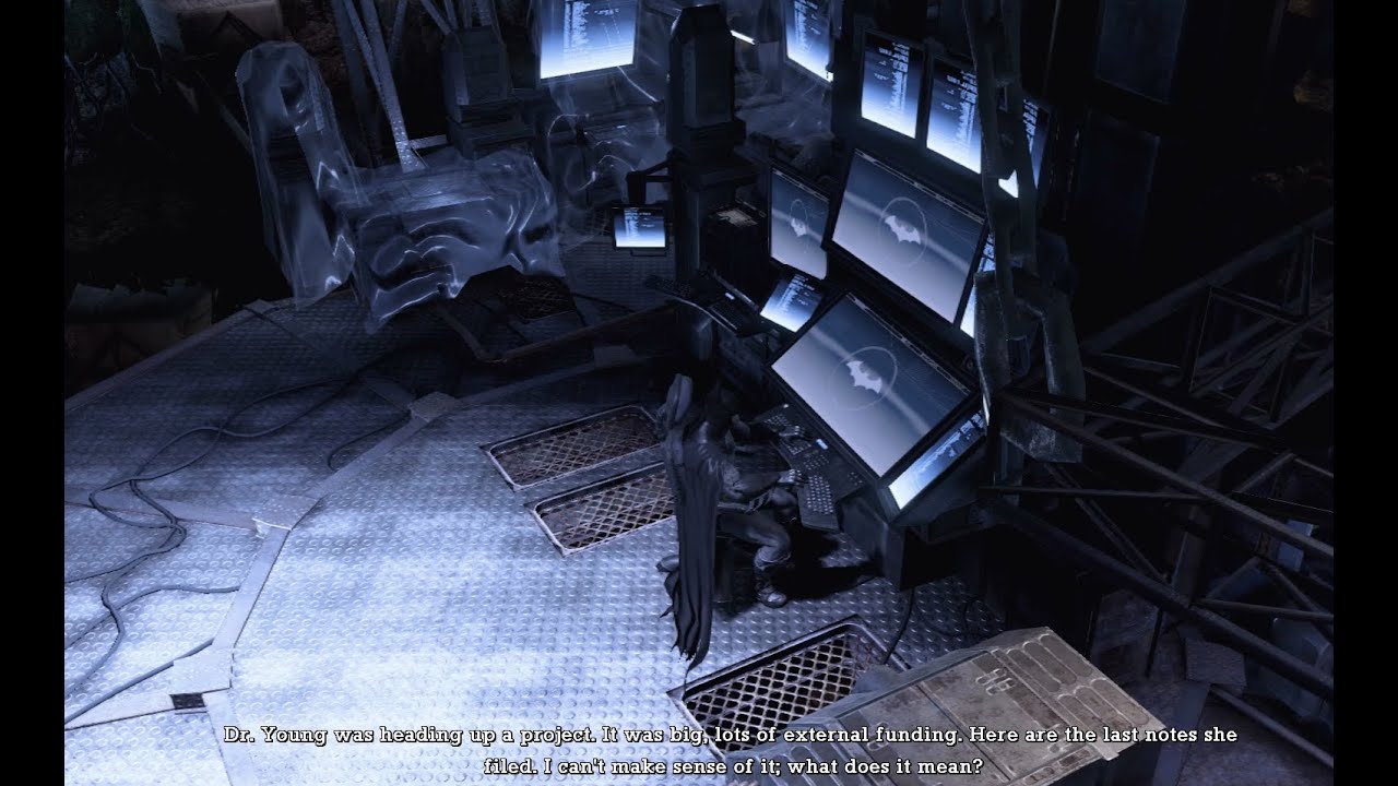 Batman : Return to Arkham Asylum - Episode 12 : To the Arkham Batcave ...