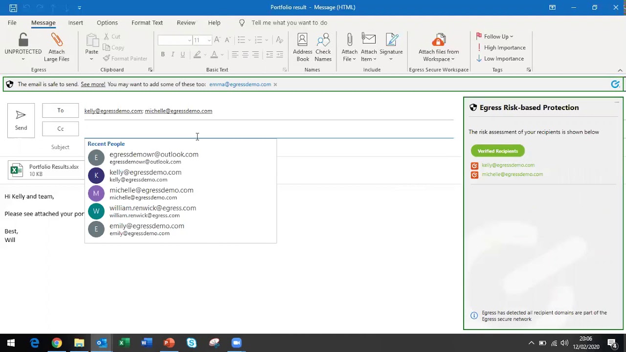 Cyberden/Egress short demo - YouTube