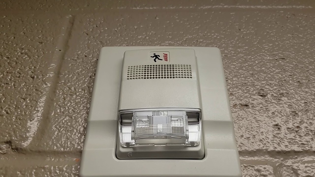 Genesis Fire Alarm Horn at Music Department - YouTube