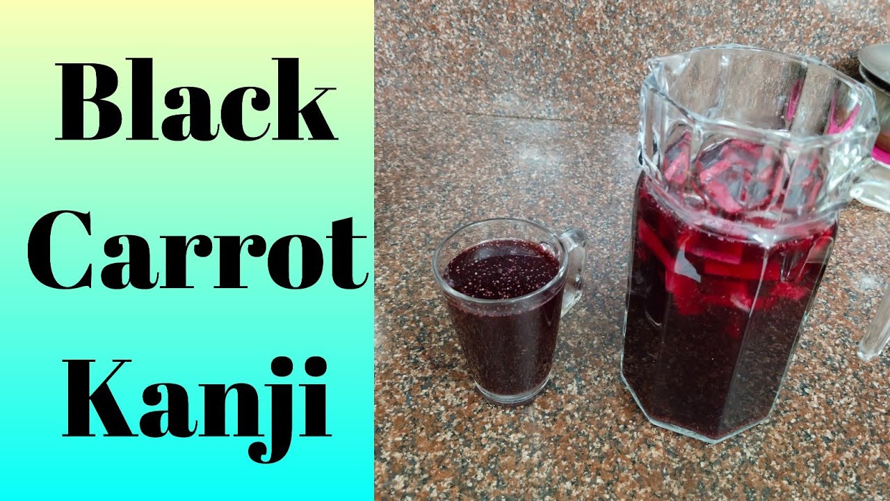 Black Carrot Kanji | Kali Gajar ki Kanji | Gajar ki Kanji | Talent Ek ...