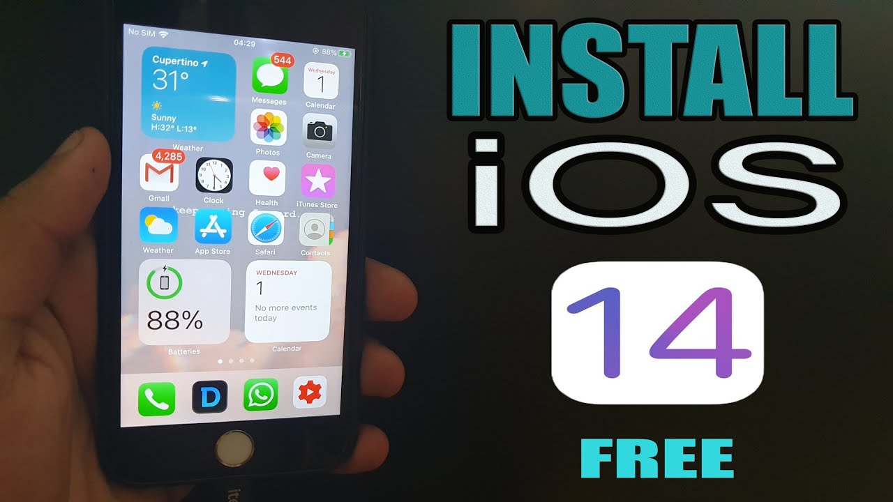 How to Install iOS 14 on your iPhone - FREE & EASY - YouTube