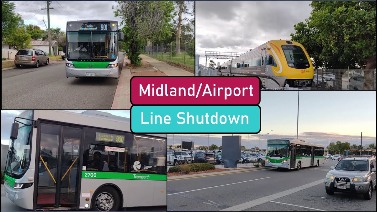 Midland and Airport Lines Shutdown 2023 - YouTube