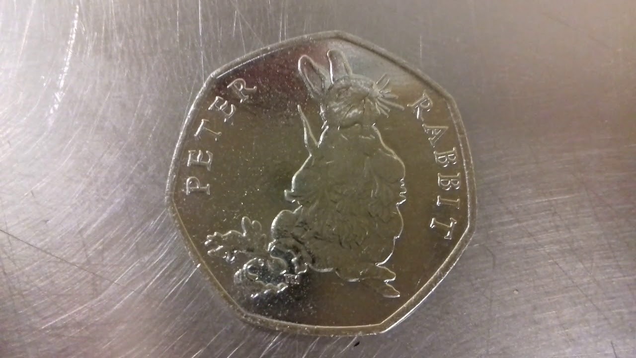 2018 Peter Rabbit 50p Value - 2018 Peter Rabbit Carrot 50p - YouTube
