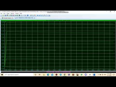 CE INPUT OUTPUT CHARACTERICTIC USING TRANSFER FUNCTION PROTEUS VSM - YouTube