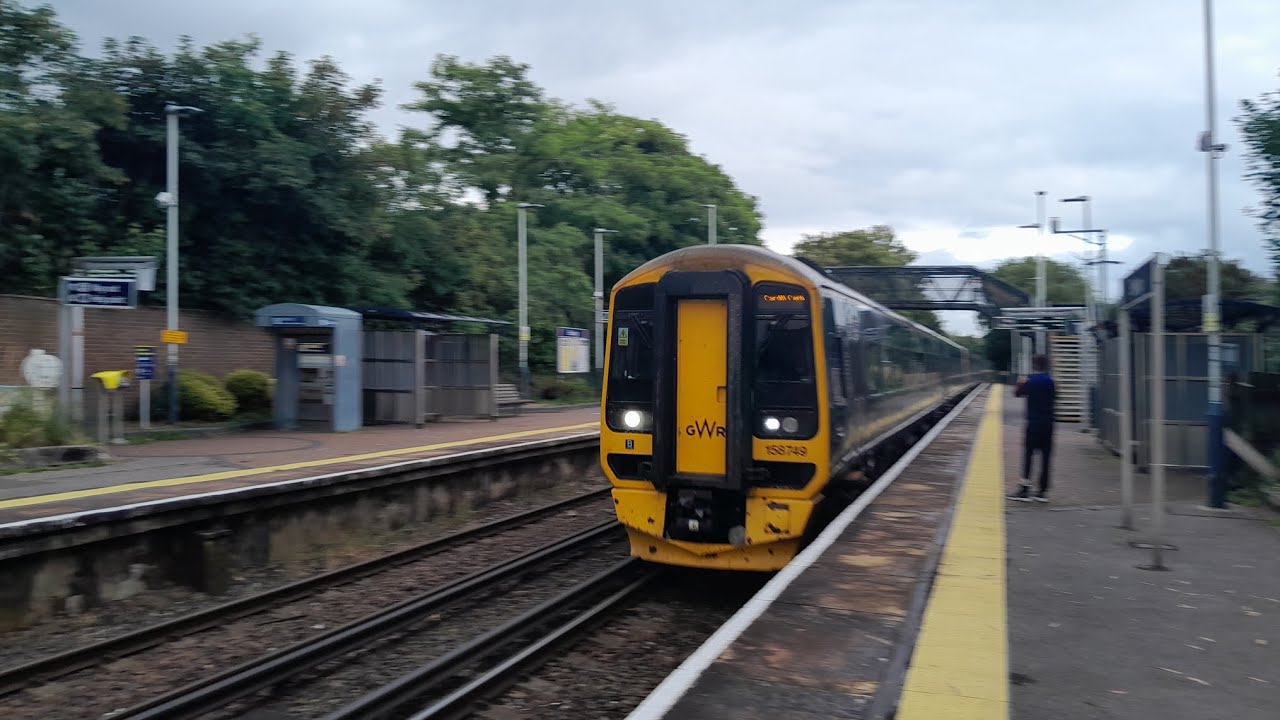 Trains at Sholing incl. 66502! - YouTube