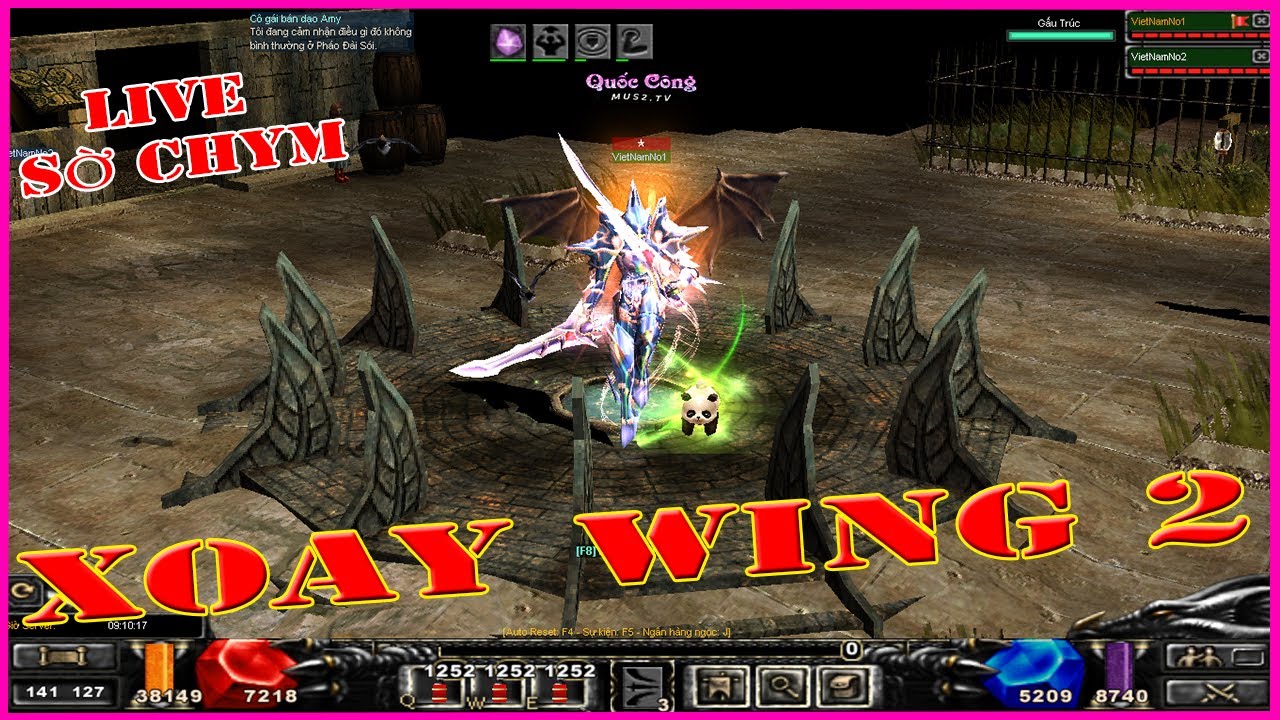 Mu Online Mới Ra | Mở Wing 2 Rồi Khô Máu Wing luck MNL Để Cho DK Xuống ...