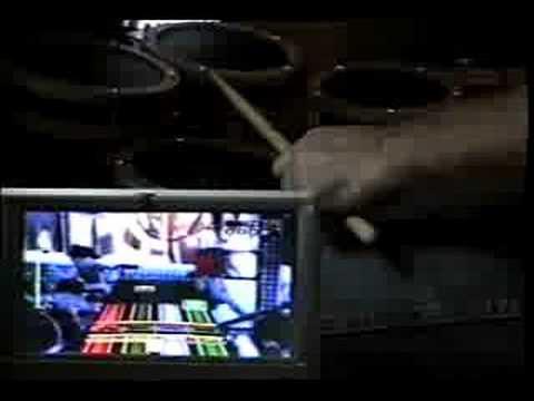 Rock Band with DIY 8" mesh drums (Expert 5 gold star) - YouTube