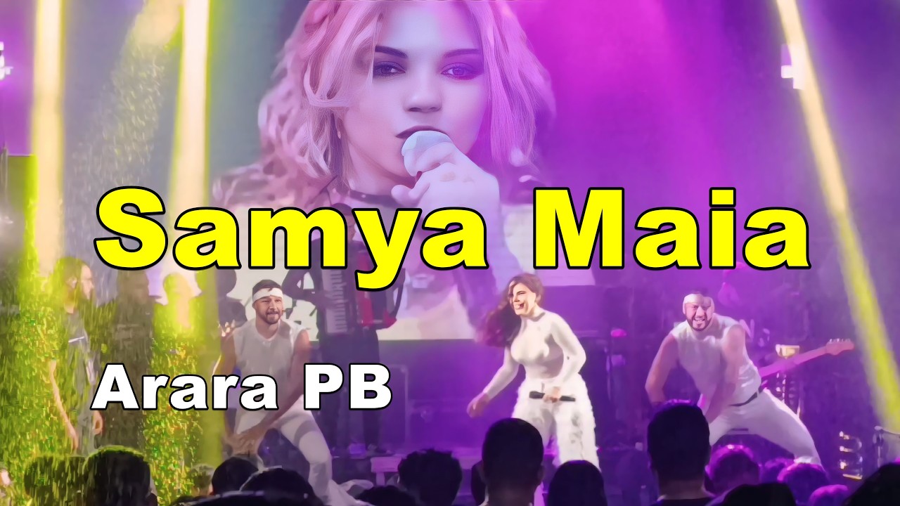 Samya Maia no Aniversário de 63 anos de Arara PB - YouTube