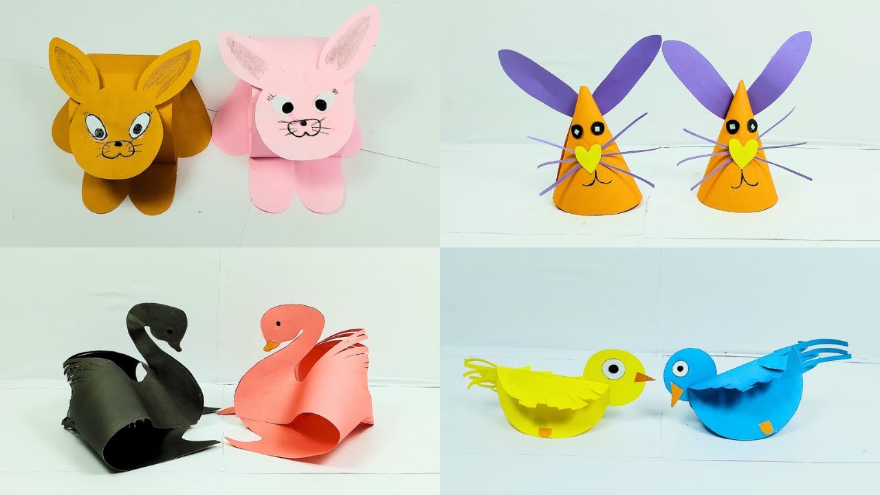 Nice 4 paper Animal ।। Amazing paper 4 animal ।। DIY paper crafts ...