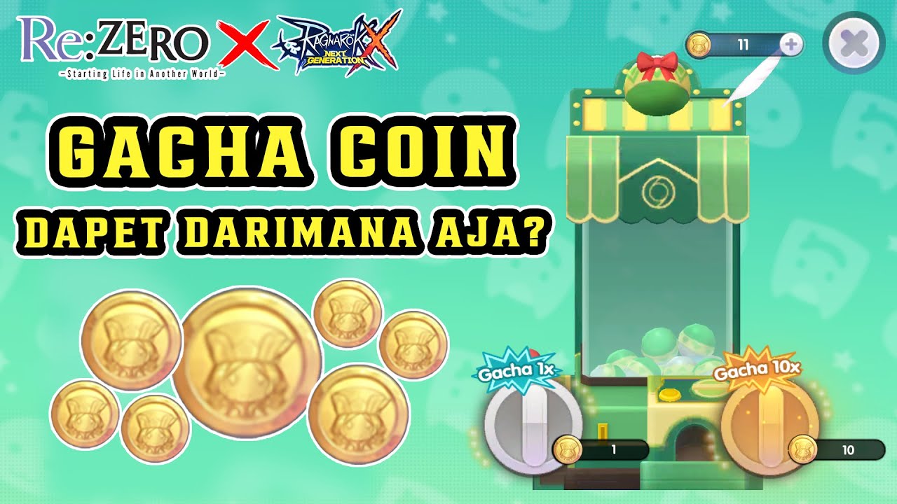 ROX - F2P WAJIB TAU !! GACHA COIN RE:ZERO DAPET DARIMANA AJA ?? - YouTube