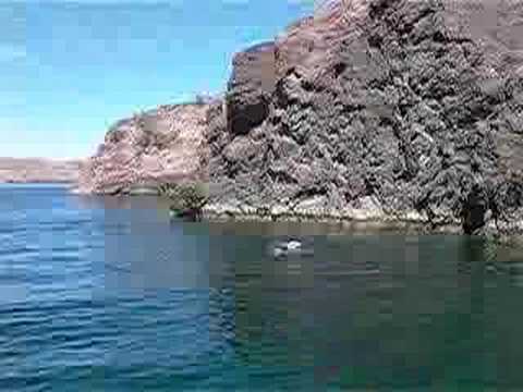 Havasu 60+ ft. cliff jump - YouTube
