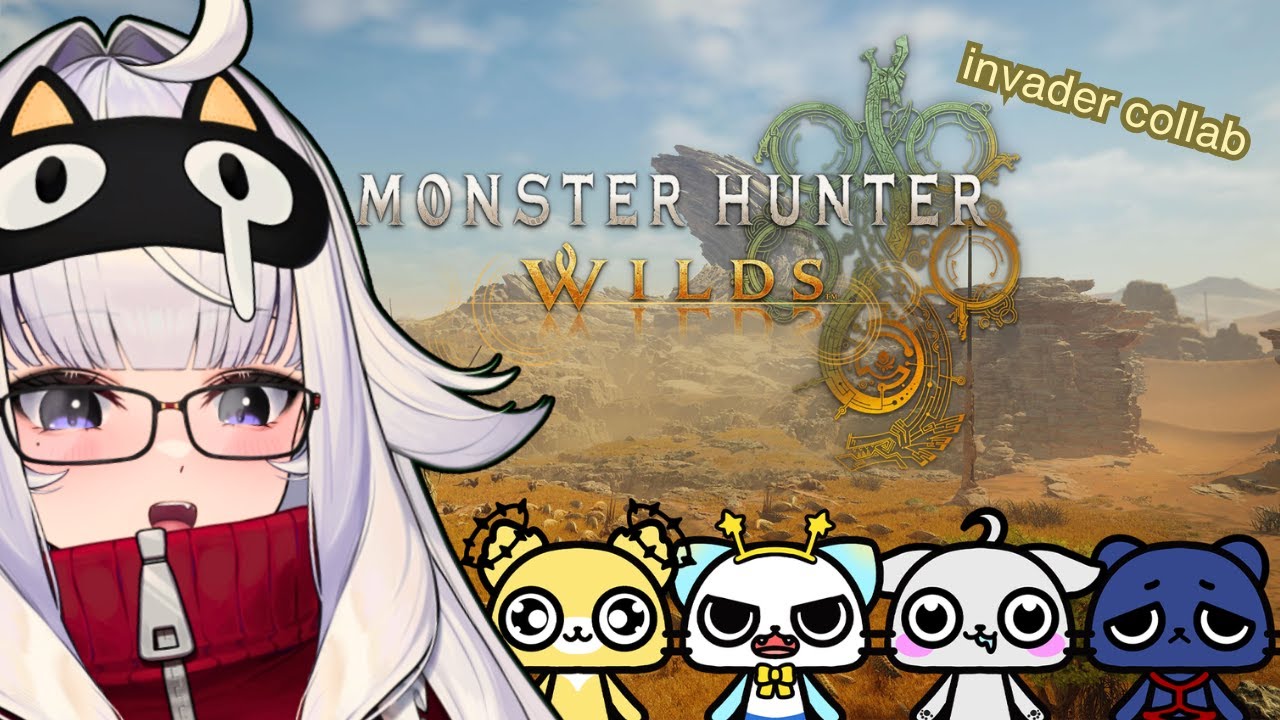 Those cats were fast as lightning! 🔥【Monster Hunter Wilds Collab】w ...