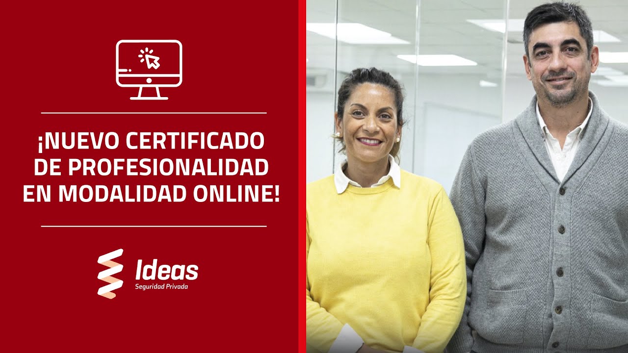 ¡Lanzamos el CERTIFICADO de profesionalidad de SEGURIDAD PRIVADA en ...