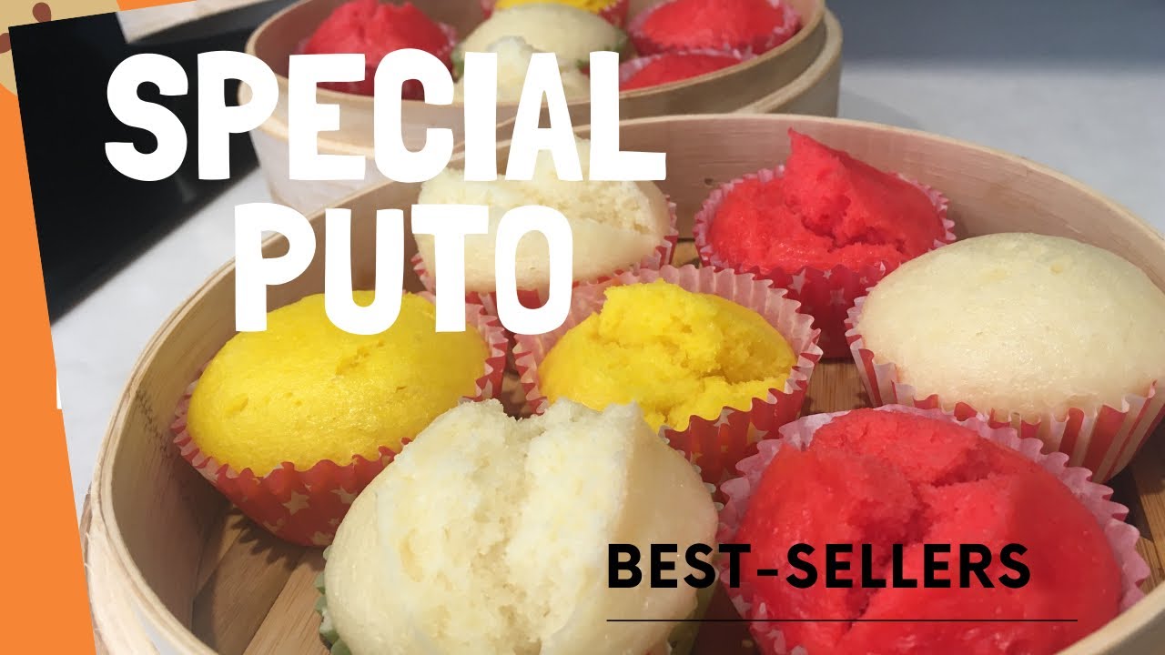 Puto espesyal/steamed rice cake/pinoy kakanin - YouTube