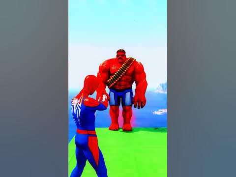 GTA 5 Epic Water Ragdolls | Spider-Man Vs Hulk | Jumps / Fails ep.235 # ...